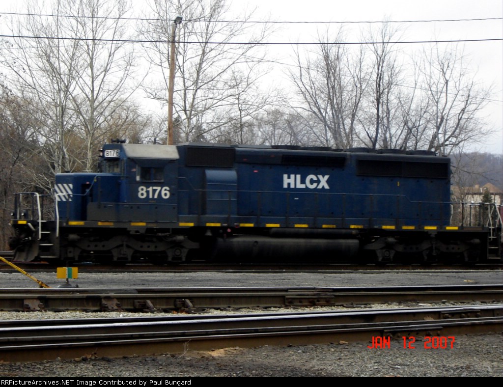 HLCX 8176 Ex- BN SD40-2 Jan 12, 2007